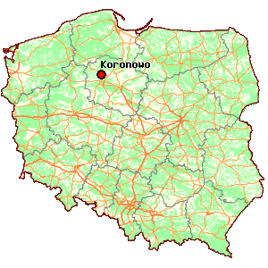Lokalizacja Koronowo